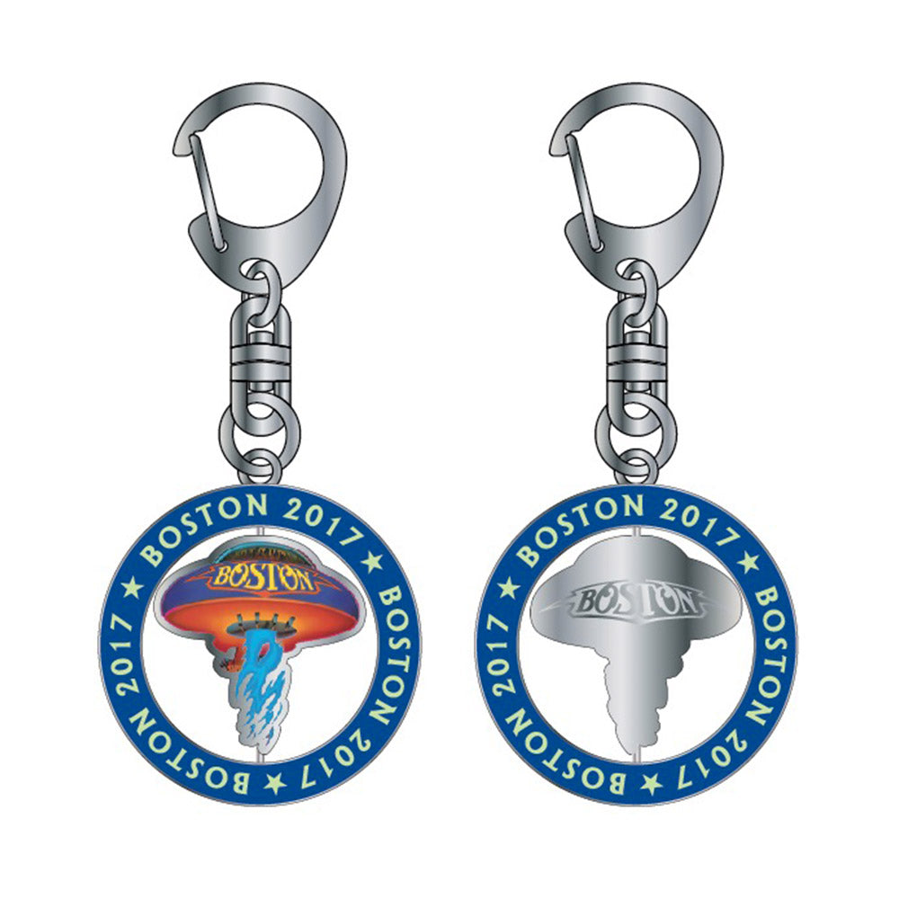 Boston 2017 Tour Spinner Keychain